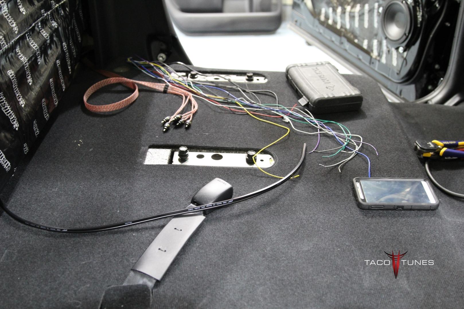Toyota Tundra CrewMax Platinum Complete Audio System Installation San ... Toyota Tundra CrewMax Platinum Complete Audio System Installation San ...