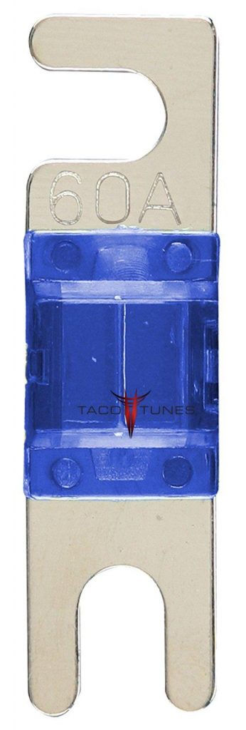 60 AMP MINI ANL FUSE - Taco Tunes - Toyota Audio Solutions
