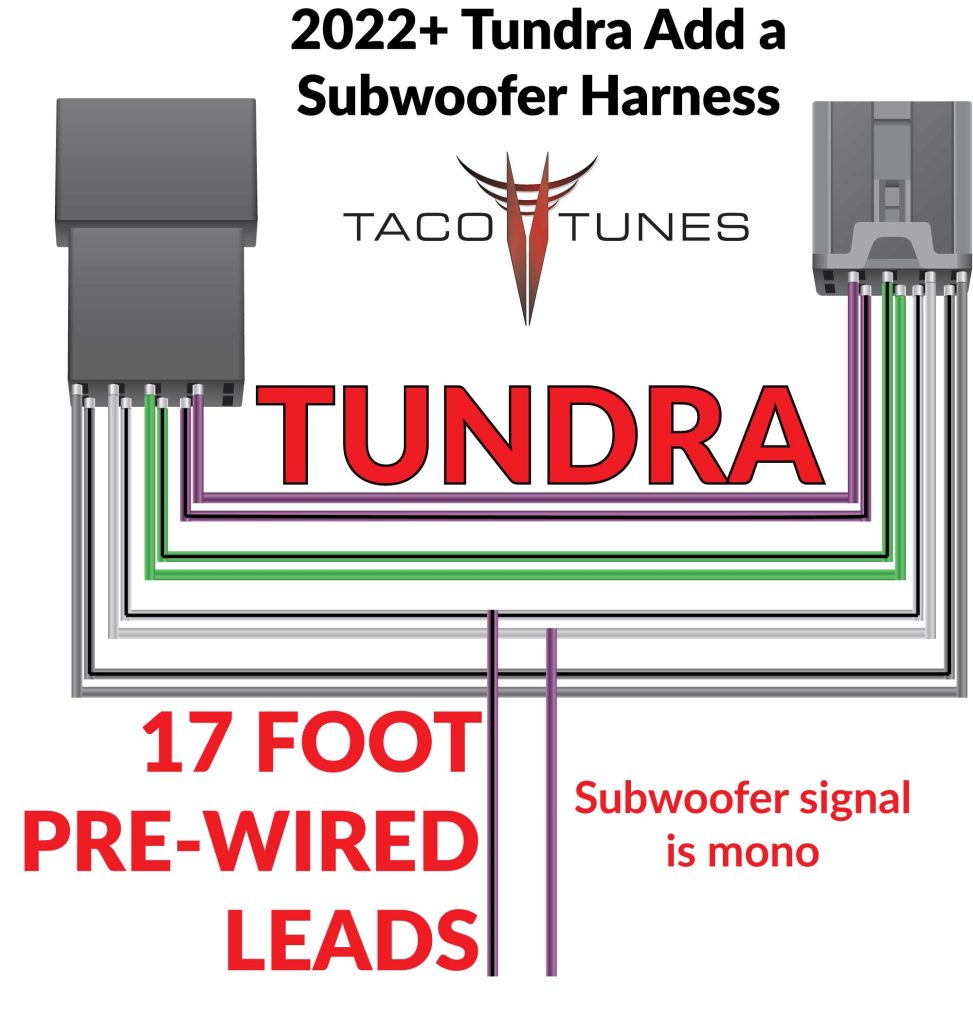 Tundra Wire Plug & Play Harnesses CrewMax Double Cab Archives - Taco ...
