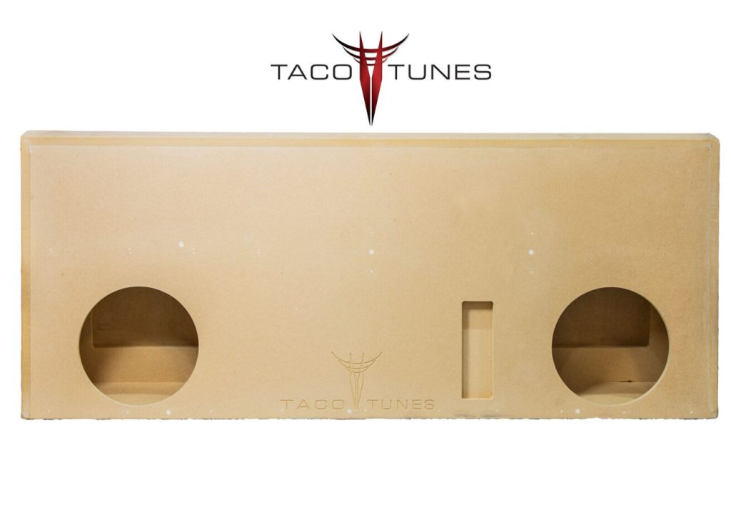 2007-2021 Toyota Tundra Crewmax Ported Subwoofer Box Enclosure (DUAL 10 ...